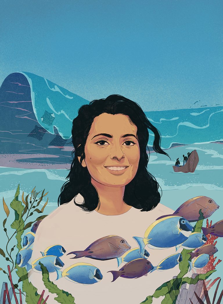 Unfettered and undeterred: Anne Theo's tryst with marine biology ...