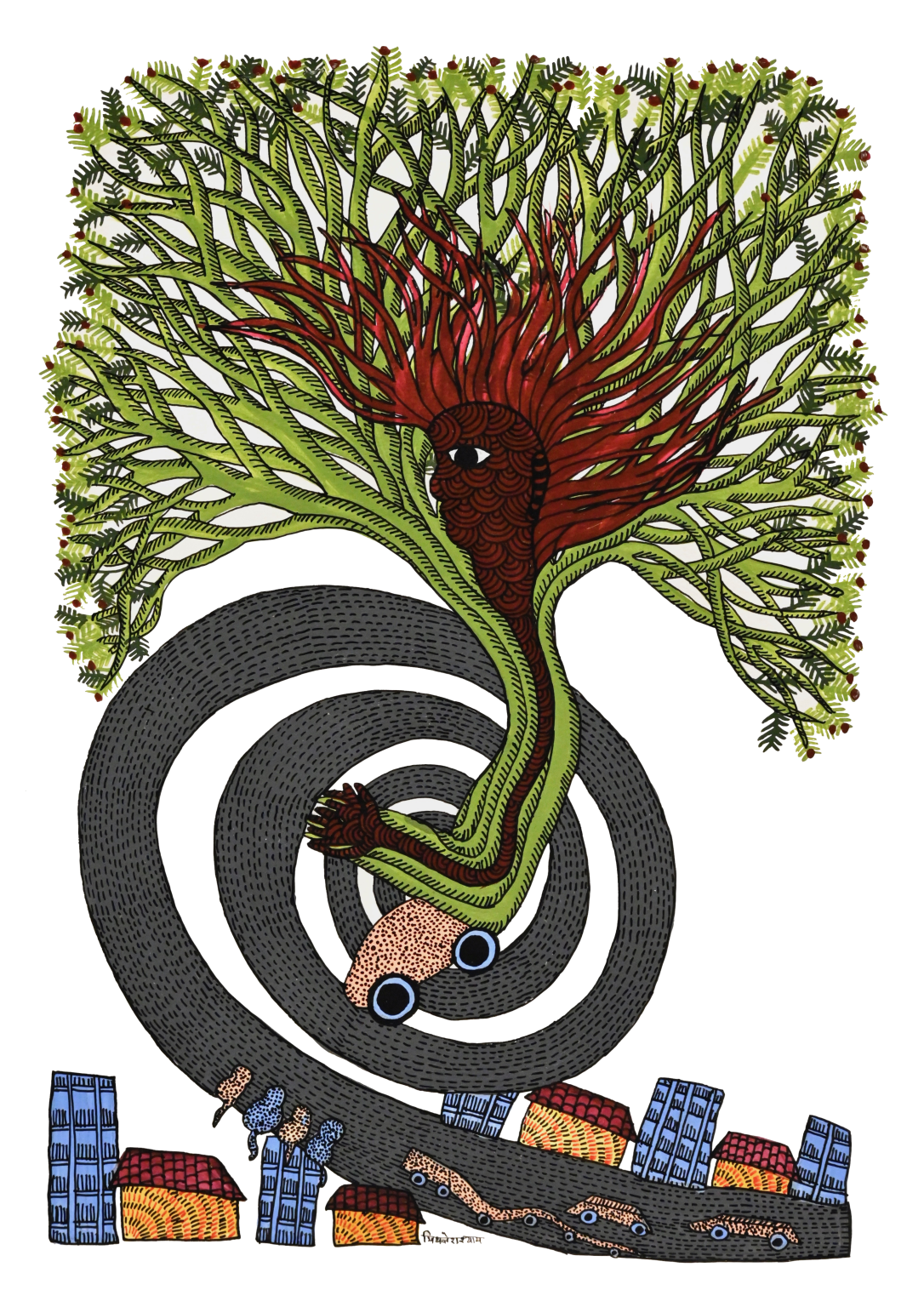 The Painted Forest: Exploring human-nature interrelationships in Gond ...